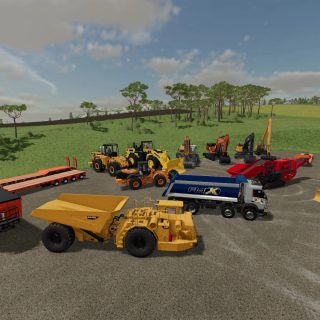Miners Mod Pack v1.0 FS22 Mod | Farming Simulator 22 Mod