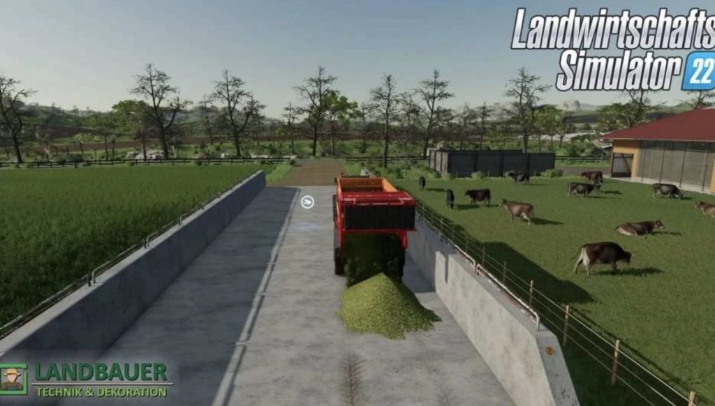 SugarCane Bunker Silo V1.0 FS22 Mod | Farming Simulator 22 Mod