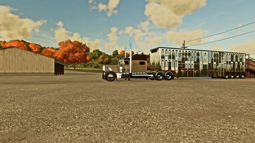 Wilson Quad Axle Cattle Pot V1.1 FS22 Mod | Farming Simulator 22 Mod