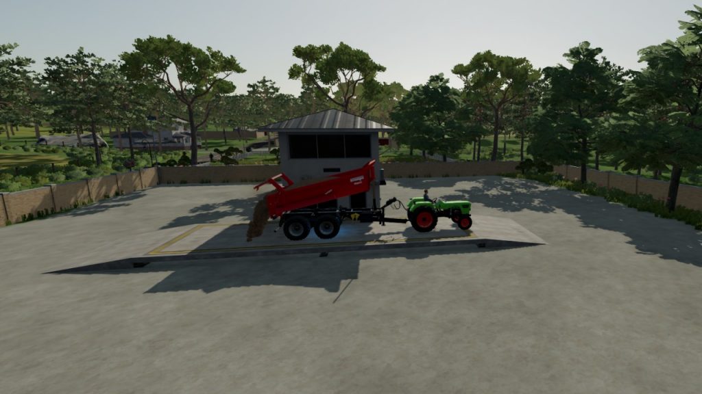 Wood Chips Selling Point V1.0 FS22 Mod | Farming Simulator 22 Mod
