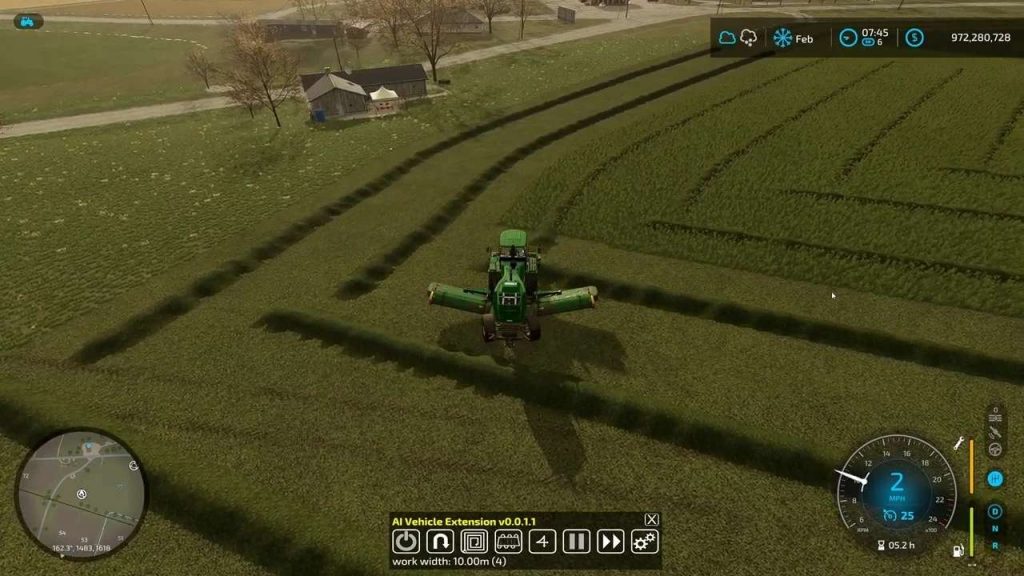 AI Vehicle Extension v0.0.1.6 FS22 Mod | Farming Simulator 22 Mod