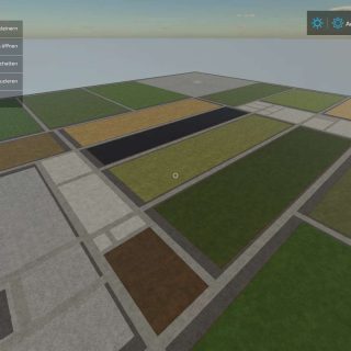 AK Farmland Flat 4-fold Map v1.0 FS22 Mod | Farming Simulator 22 Mod