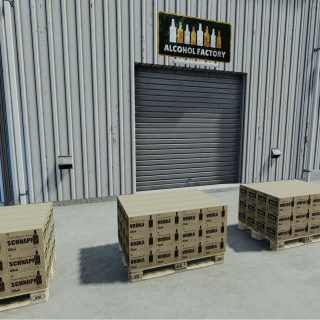 Alcohol Factory v1.0 FS22 Mod | Farming Simulator 22 Mod