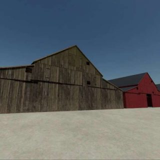 American Farm Buildings Pack Beta v0.8 FS22 Mod | Farming Simulator 22 Mod