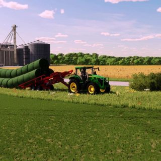 Anderson RBM2000 Bale Wagon v1.0 FS22 Mod | Farming Simulator 22 Mod