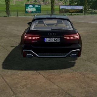 Audi RS6 v1.0 FS22 Mod | Farming Simulator 22 Mod