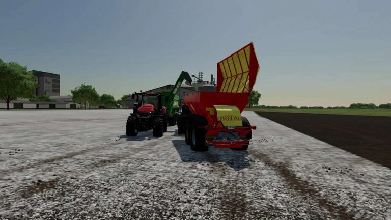 Augerwagon With Lime v1.0 FS22 Mod | Farming Simulator 22 Mod