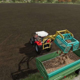 Back Grabber Loader v1.0 FS22 Mod | Farming Simulator 22 Mod