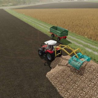 Back Grabber Loader v1.0 FS22 Mod | Farming Simulator 22 Mod