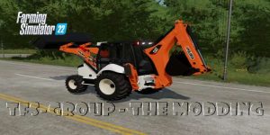 BACKHOE LOADER POLIMIX v1.0 FS22 Mod | Farming Simulator 22 Mod