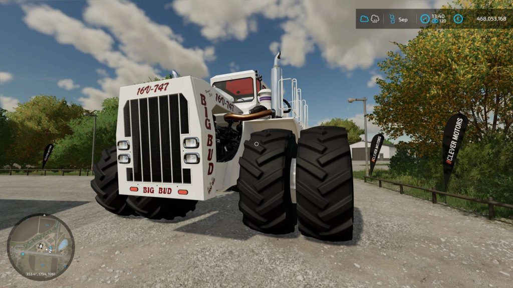 BigBud 747 v1.1 FS22 Mod | Farming Simulator 22 Mod