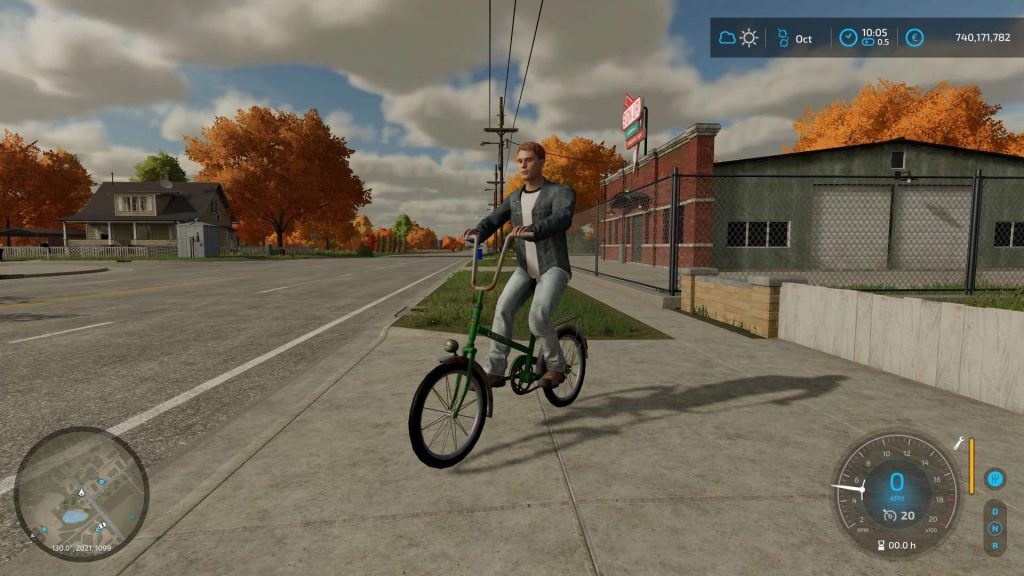 Camping bicycle v1.0 FS22 Mod | Farming Simulator 22 Mod