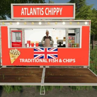 Chip Shop UK v1.0 FS22 Mod | Farming Simulator 22 Mod