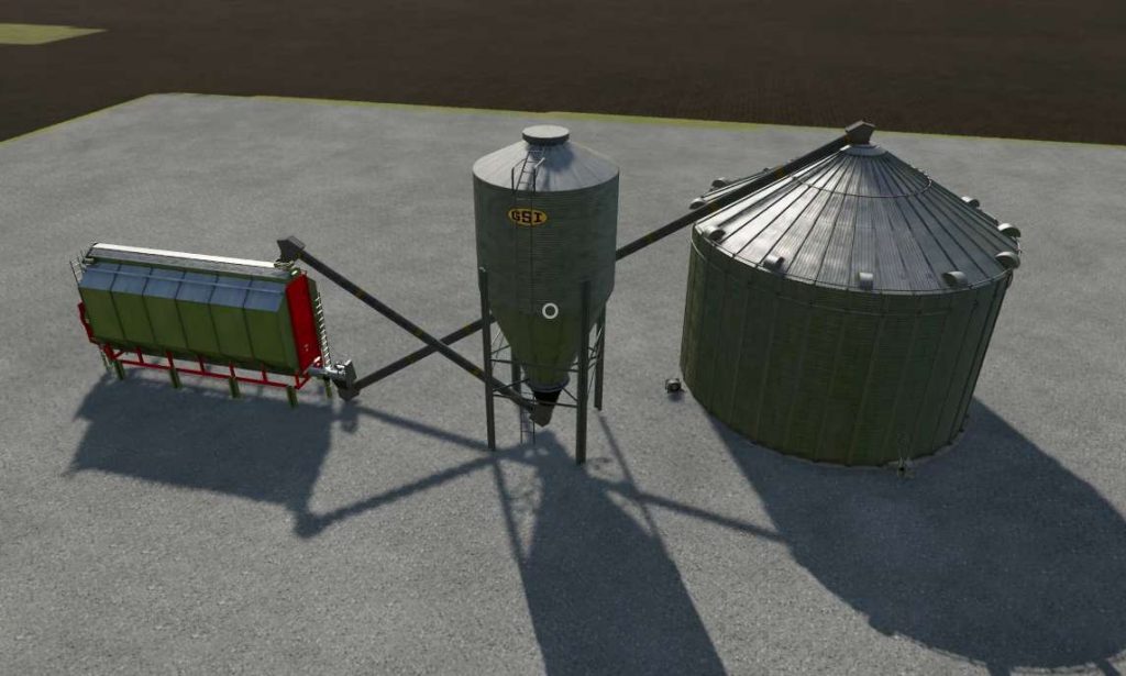 Corn Dryer Complex v1.0 FS22 Mod | Farming Simulator 22 Mod