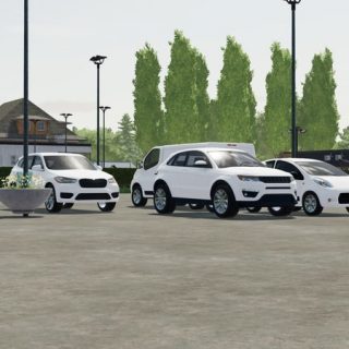 Decorative Cars V1.0 FS22 Mod | Farming Simulator 22 Mod