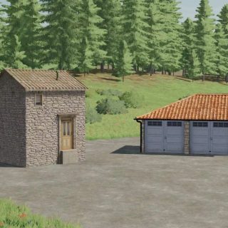 Decorative Houses v1.0 FS22 Mod | Farming Simulator 22 Mod