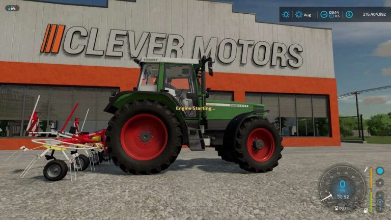 Engine Starter v1.0 FS22 Mod | Farming Simulator 22 Mod