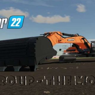 EXCAVATRICE DOOSAN 120T v1.0 FS22 Mod | Farming Simulator 22 Mod