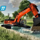 EXCAVATRICE DOOSAN 90T v1.0 FS22 Mod | Farming Simulator 22 Mod