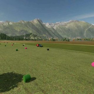 Extended Bale Wrap Colors v1.0 FS22 Mod | Farming Simulator 22 Mod