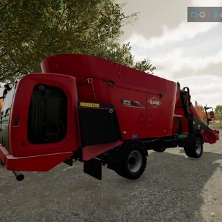 Feed mixer Kuhn XL v1.0 FS22 Mod | Farming Simulator 22 Mod