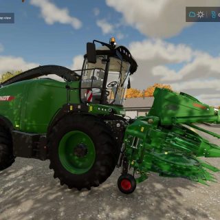 Fendt chopper Big v1.0 FS22 Mod | Farming Simulator 22 Mod