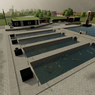 Fish Production v1.0 FS22 Mod | Farming Simulator 22 Mod