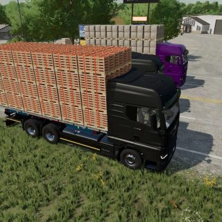 Flatbed autoload for the MAN TGX 2020 Addon pack v1.0 FS22 Mod ...
