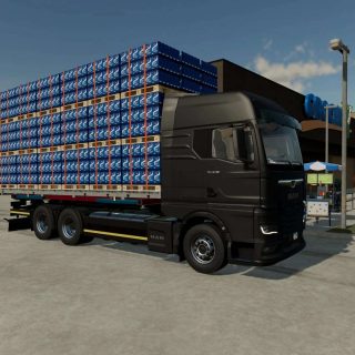 Flatbed autoload for the MAN TGX 2020 Addon pack v1.0 FS22 Mod ...