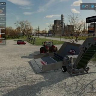 Fliegl Overloading Station v1.0 FS22 Mod | Farming Simulator 22 Mod