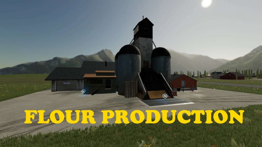 Flour Production V1.0 FS22 Mod | Farming Simulator 22 Mod