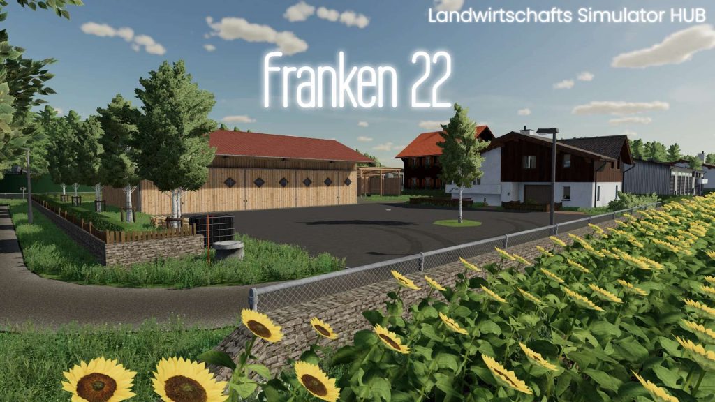 Franken Map 22 v1.0 FS22 Mod | Farming Simulator 22 Mod