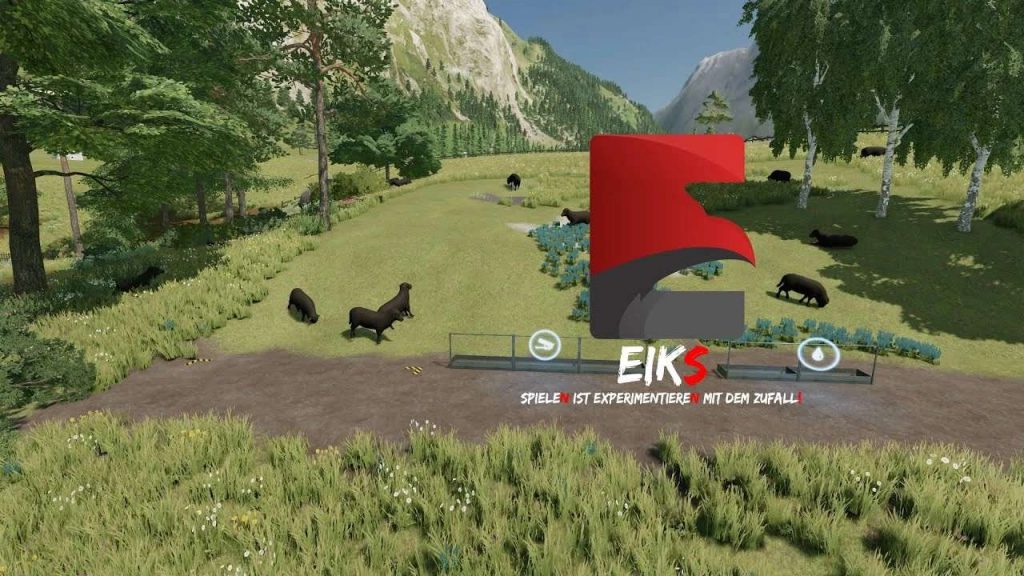 Free range sheep by Eiks v1.0 FS22 Mod | Farming Simulator 22 Mod
