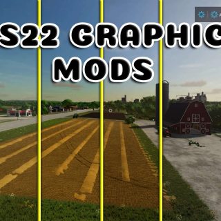 GRAPHIC MOD V2 FPS BOOST FS22 Mod | Farming Simulator 22 Mod