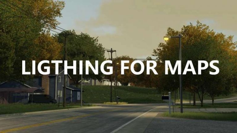 Lighting for Maps v1.0 FS22 Mod | Farming Simulator 22 Mod