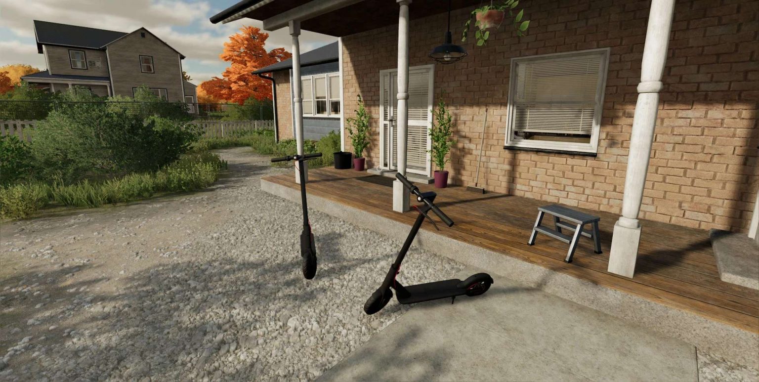 Scooter M300 M400 v1.0 FS22 Mod | Farming Simulator 22 Mod