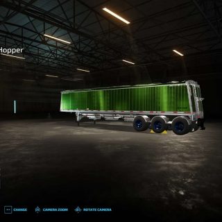 TRIPLE HOPPER TRAILER update V2.0 FS22 Mod | Farming Simulator 22 Mod