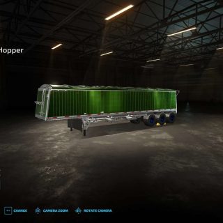 Triple Hopper Trailer V1.0 FS22 Mod | Farming Simulator 22 Mod