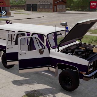 GMC Suburban 1989 V1.0 FS22 Mod | Farming Simulator 22 Mod