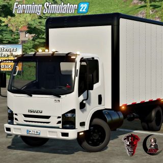 Isuzu NPR 2018 ( AUTOLOAD ) v1.0 FS22 Mod | Farming Simulator 22 Mod