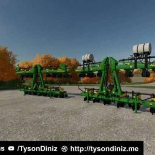 JOHN DEERE 1720 12 ROW 36 STACK-FOLD PLANTER v1.0 FS22 Mod | Farming ...