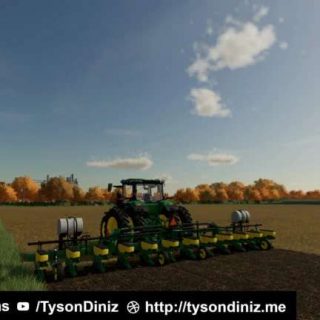 JOHN DEERE 1720 12 ROW 36 STACK-FOLD PLANTER v1.0 FS22 Mod | Farming ...