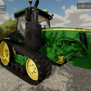 John Deere 8RT Series v1.0 FS22 Mod | Farming Simulator 22 Mod
