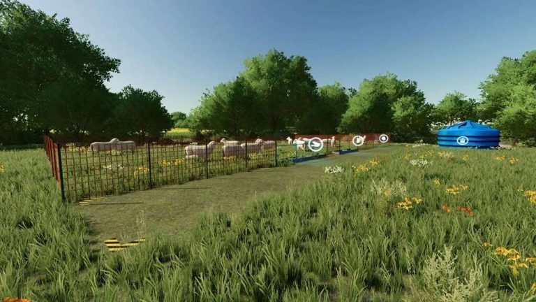 Large Water Tank v1.0 FS22 Mod | Farming Simulator 22 Mod