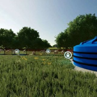 Large Water Tank v1.0 FS22 Mod | Farming Simulator 22 Mod