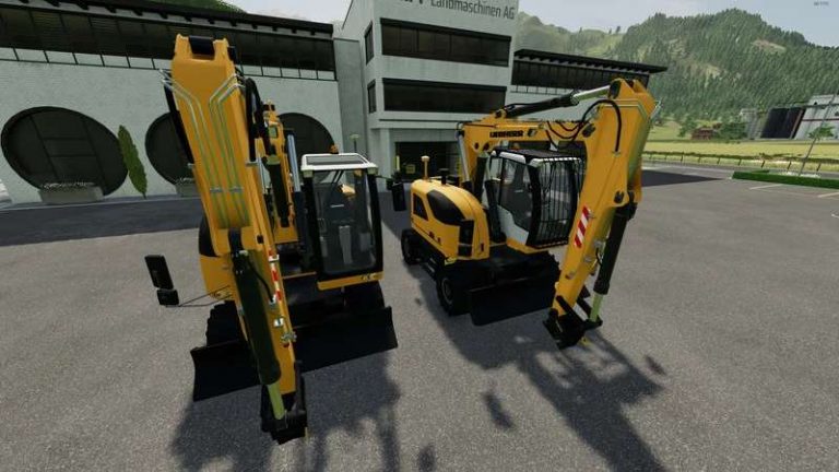 Liebherr A914 Compact v1.0 FS22 Mod | Farming Simulator 22 Mod