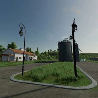 Light Poles Package v1.0 FS22 Mod | Farming Simulator 22 Mod