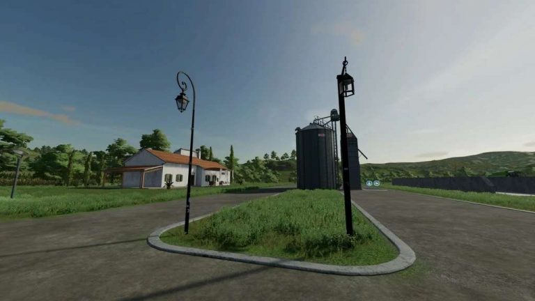 Light Poles Package v1.0 FS22 Mod | Farming Simulator 22 Mod