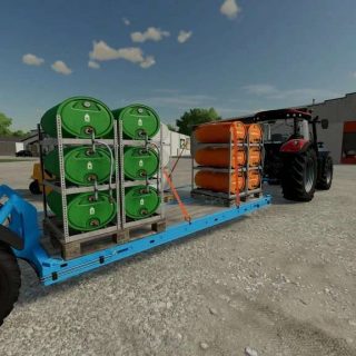 Liquid Barrels v1.0 FS22 Mod | Farming Simulator 22 Mod