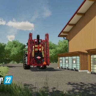 Liquid fertilizer huts v1.0 FS22 Mod | Farming Simulator 22 Mod